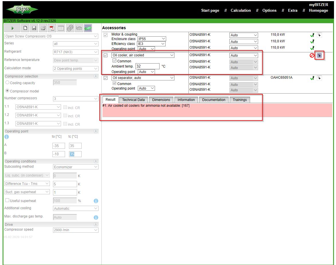Selecting an oil cooler