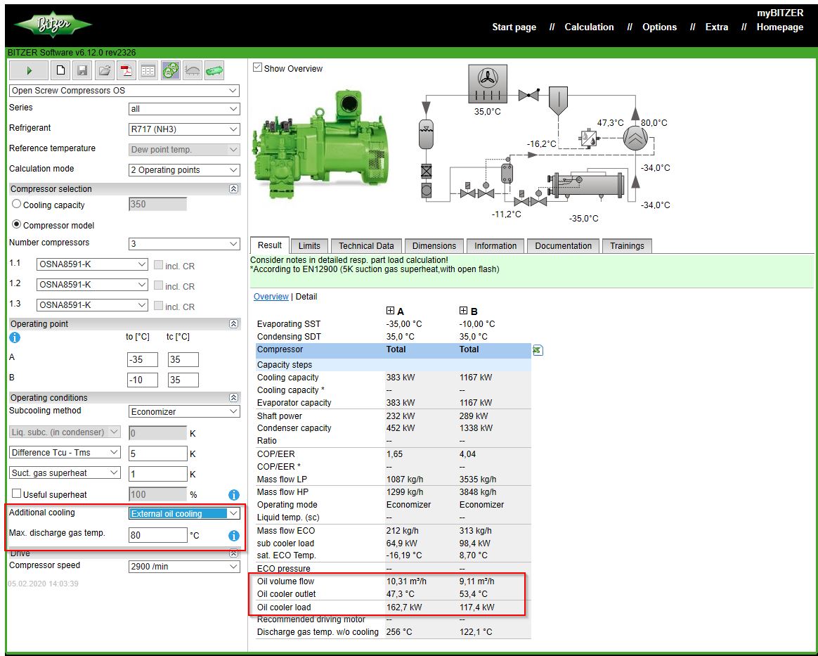 Selecting an oil cooler